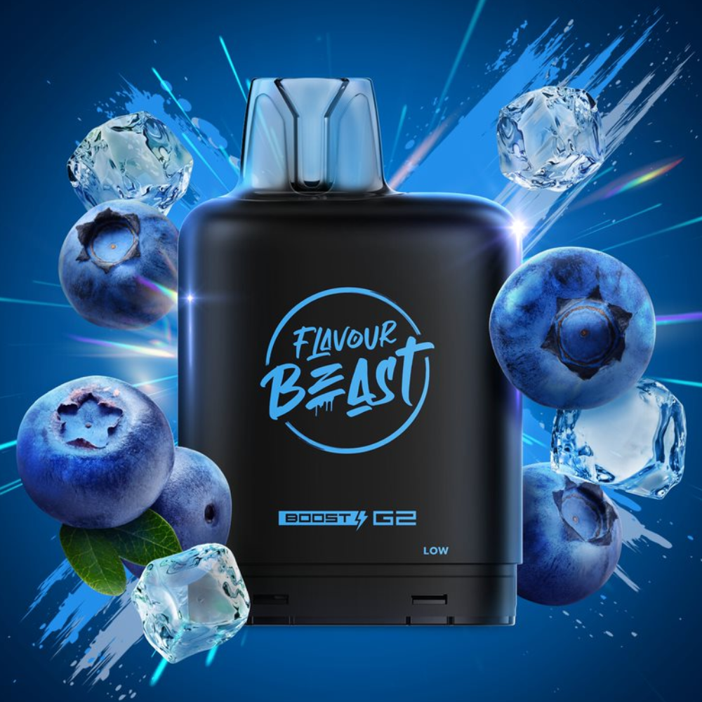 Level X G2 25k Boss Blueberry Flavour Beast Pods | 20 After Four